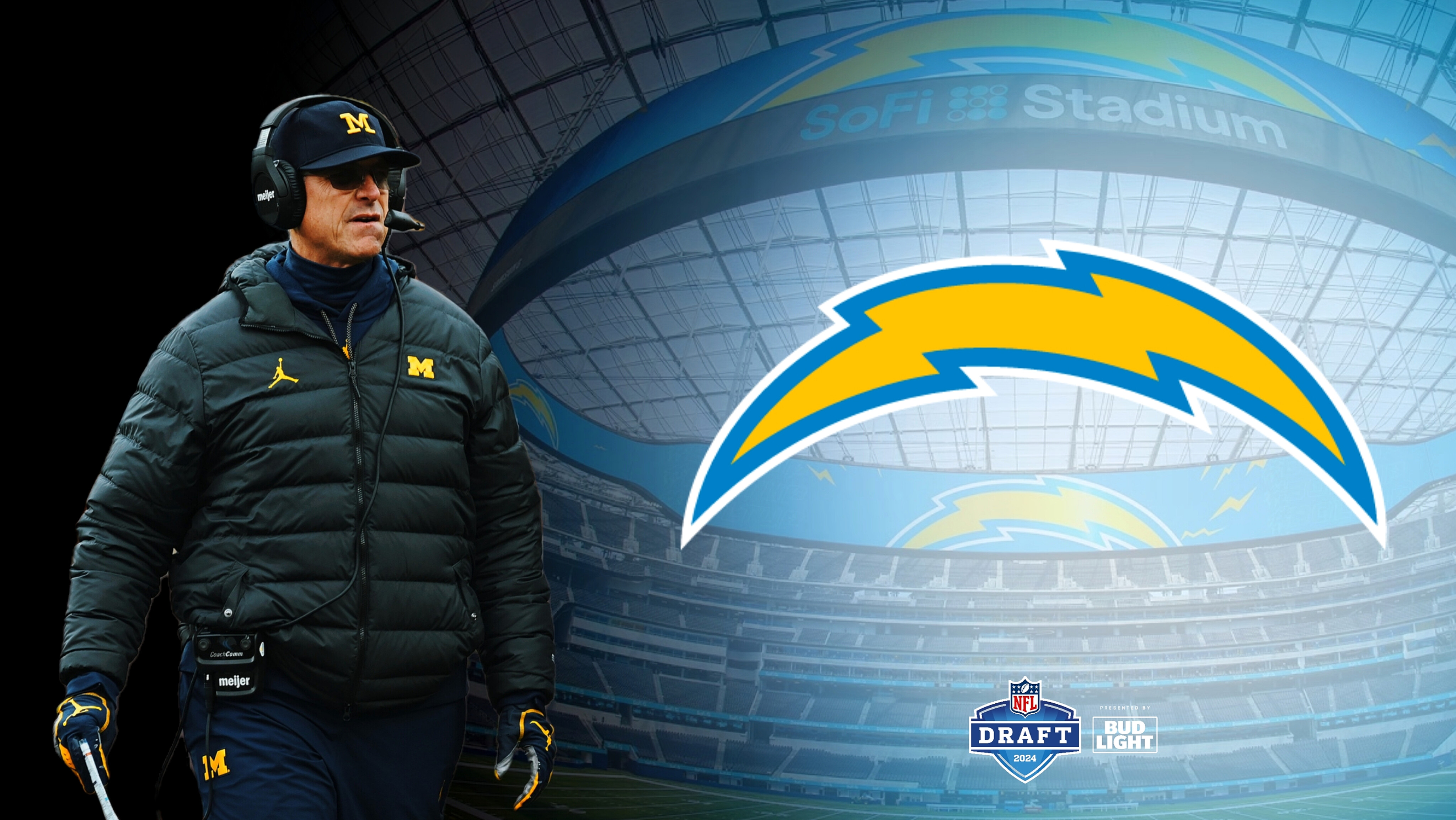 Jim Harbaugh Brings Three Wolverines To Los Angeles